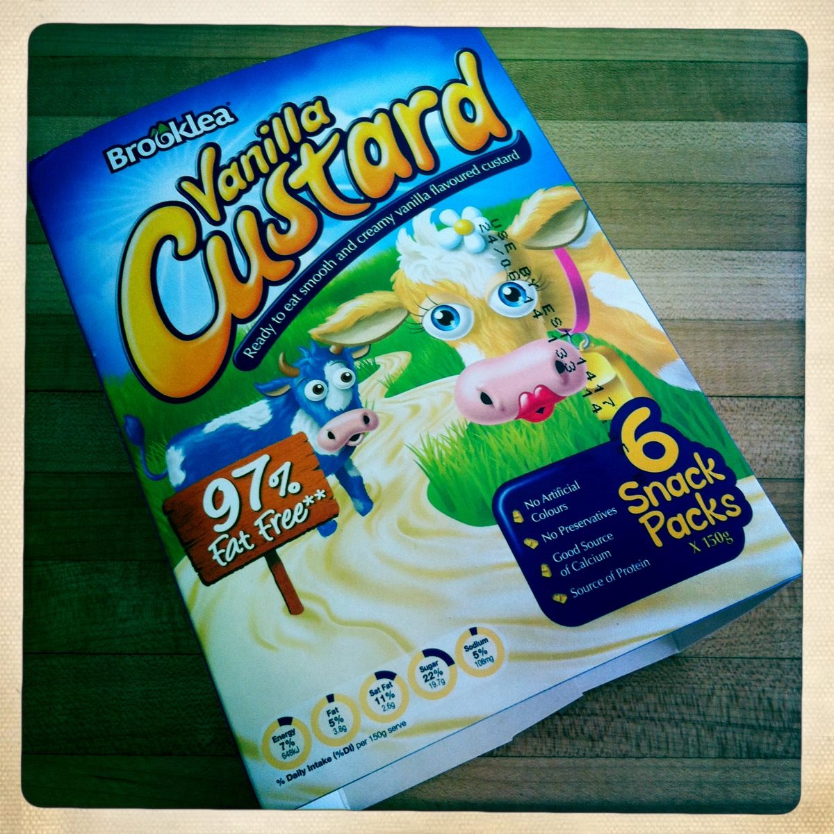Brooklea Vanilla Custard Snack Packs - AldiMum