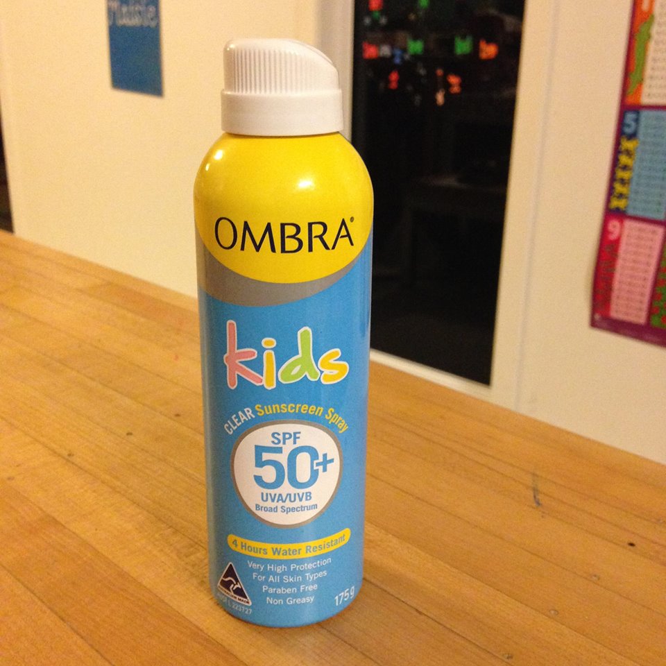 Ombra 50+ Kids Clear Sunscreen Spray - AldiMum