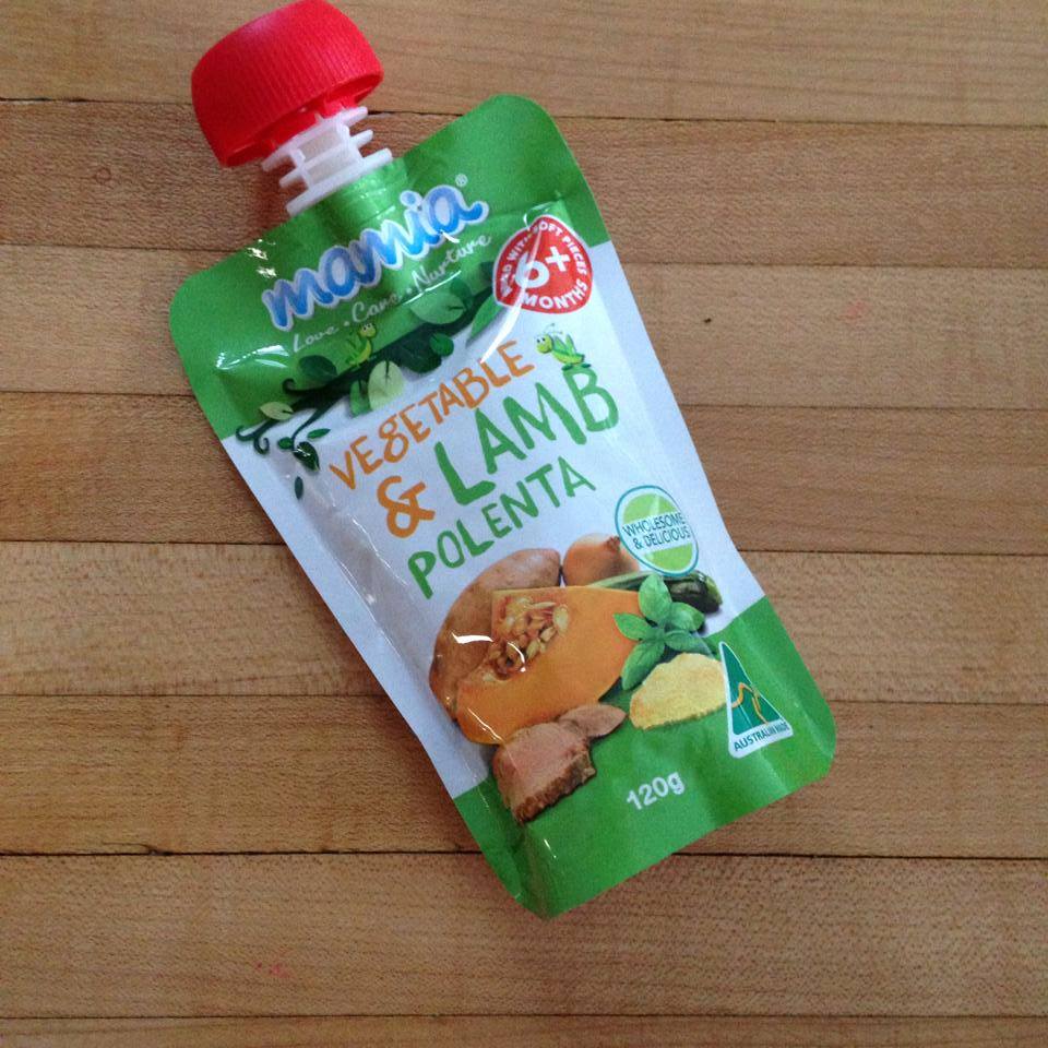Mamia Vegetable and Lamb Polenta - AldiMum